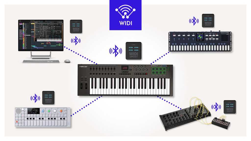 WIDI App (iOS/Android): WIDI groups, firmware upgrade, personal settings