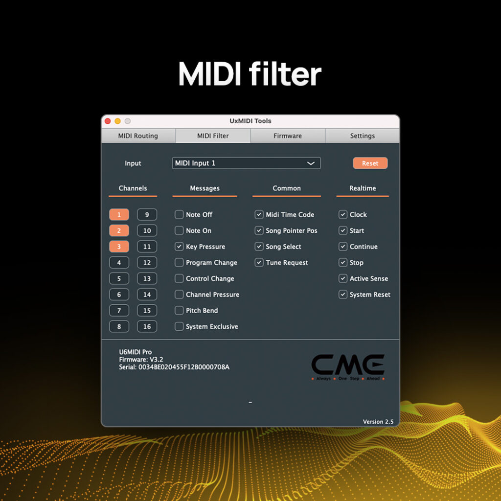 U6MIDI Pro - CME - The MIDI Experts
