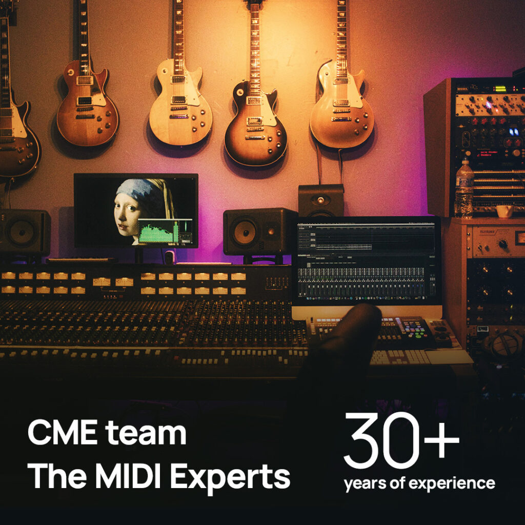 CME U2MIDI Pro: USB to MIDI cable with MIDI routing and filters