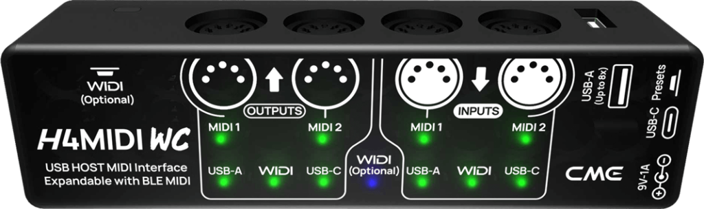 CME H4MIDI WC: Advanced USB Host MIDI Interface