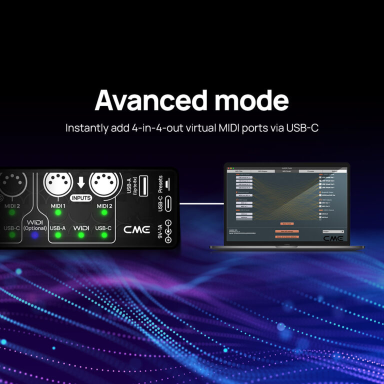 Cme H4midi Wc Advanced Usb Host Midi Interface