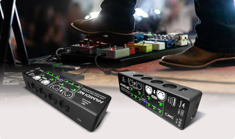 CME H4MIDI WC: USB Host MIDI Interface + Router, Filter, Mapper