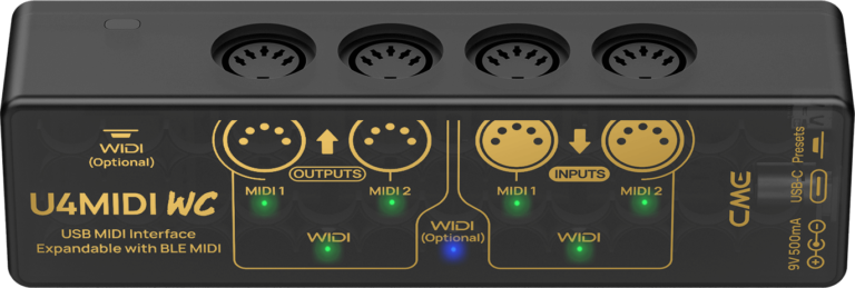 CME U4MIDI WC: MIDI Interface with router, filter, mapper, and optional ...