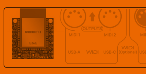 How to Install WIDI Core in H4MIDI WC & U4MIDI WC - CME - The MIDI Experts