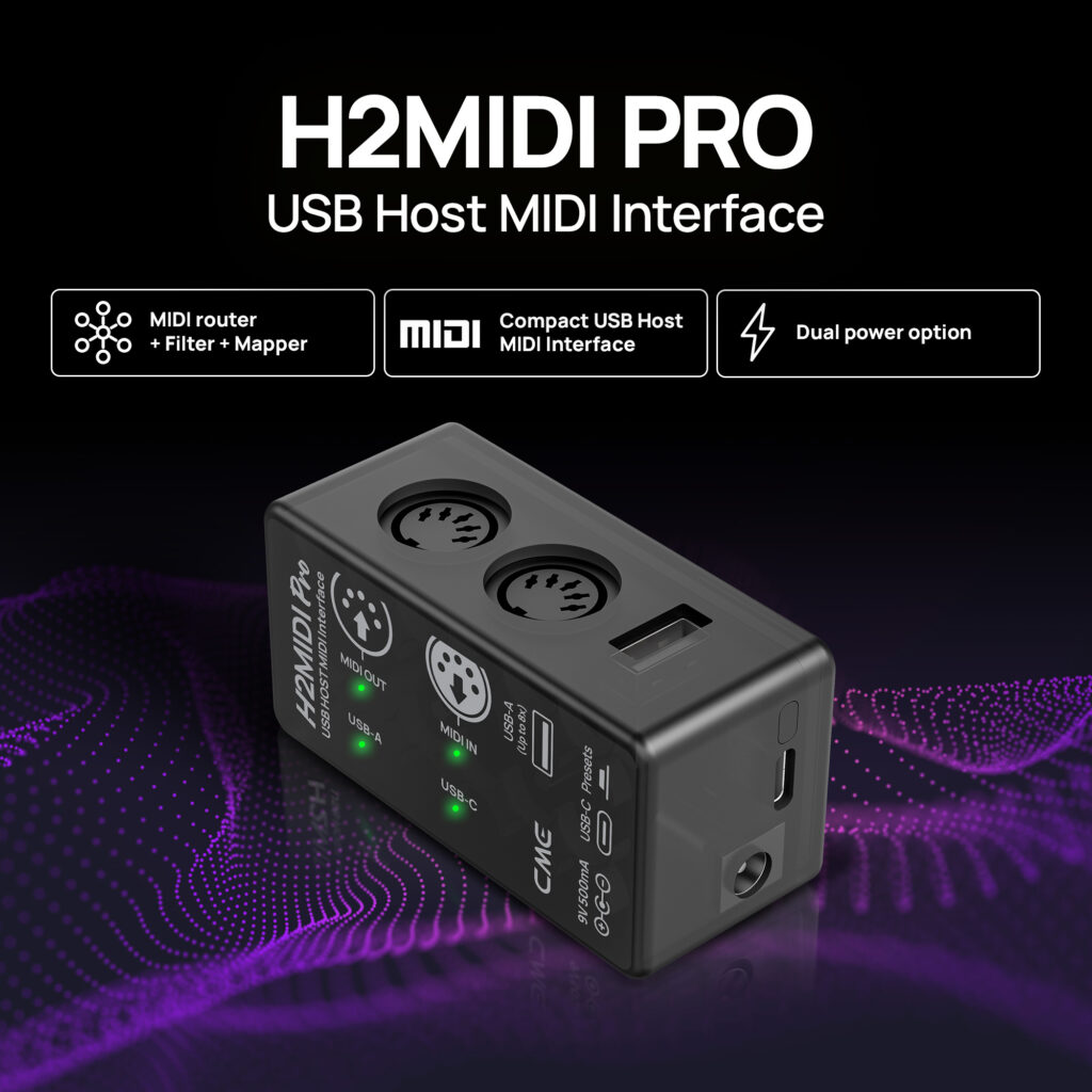 H2MIDI Pro - CME - The MIDI Experts