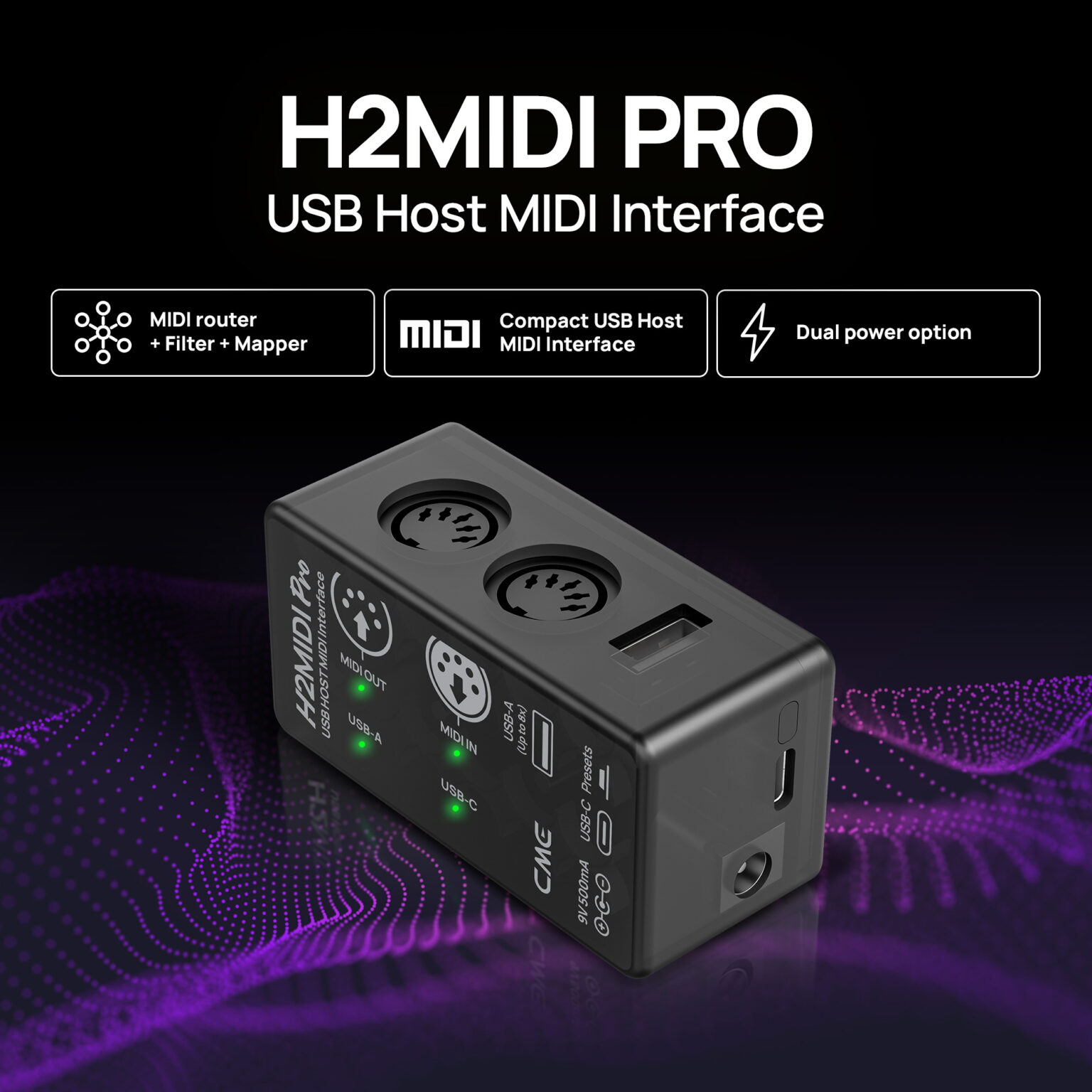 H2MIDI Pro - CME - The MIDI Experts
