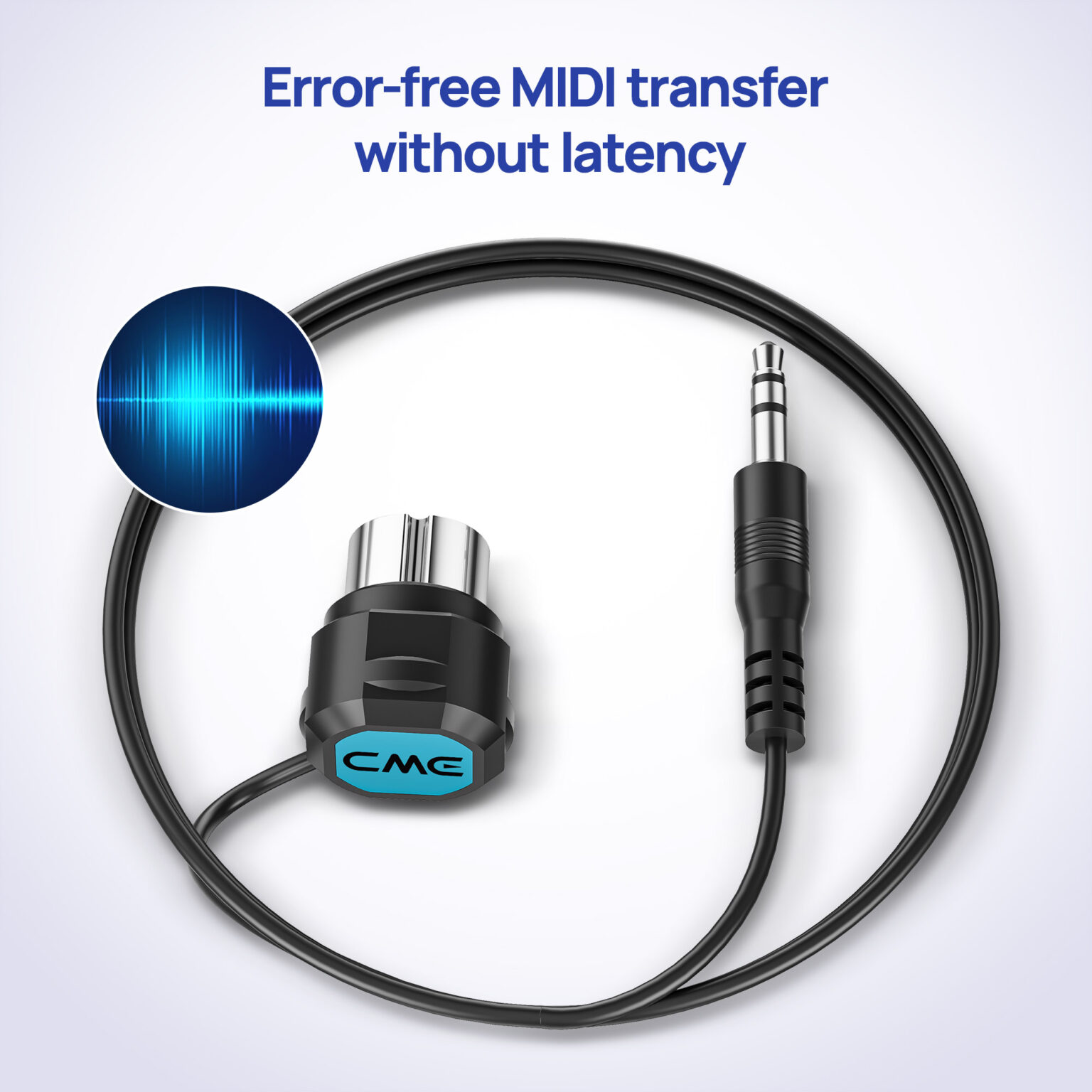 TRS (Straight, 1/8″, type A) to 5-pin DIN MIDI Cable 2-Pack – 5FT ...