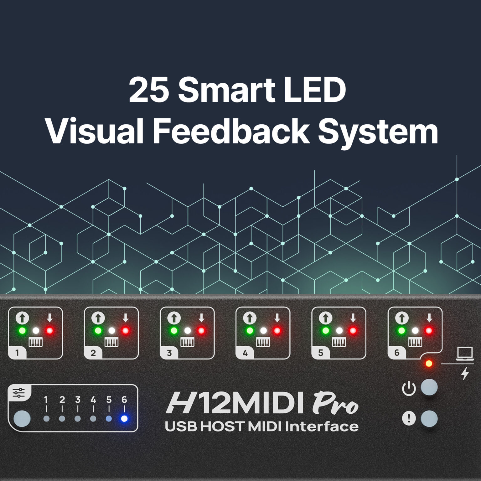 CME H12MIDI Pro: Advanced USB Host MIDI Hub