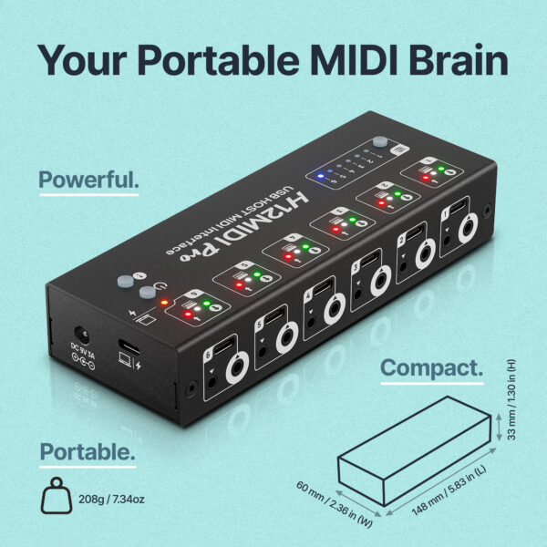 CME H12MIDI Pro: Advanced USB Host MIDI Hub