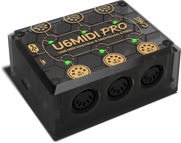 CME U6MIDI Pro: MIDI Interface with MIDI routing and filters